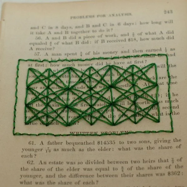 Stitching on Paper by Jessica A. Kelly