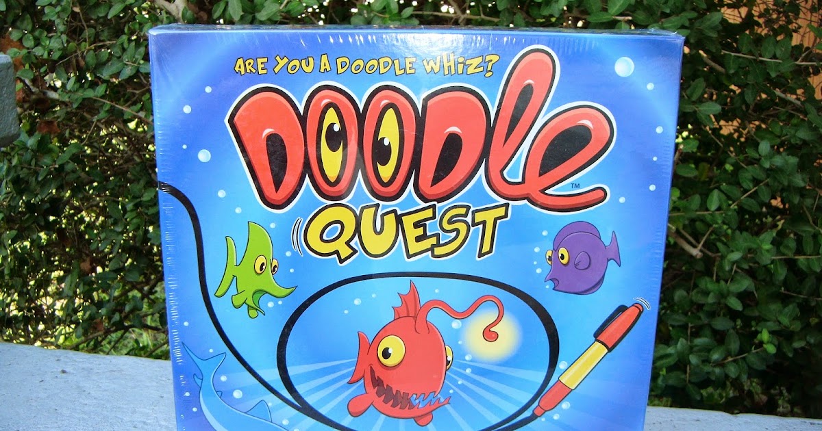 The ABCD Diaries: Doodle Quest from Blue Orange Games! #Spon