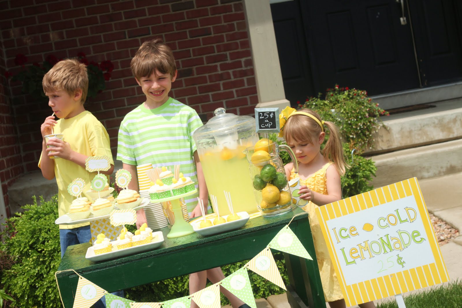 The Homespun Hostess: {real} Lemonade Stand