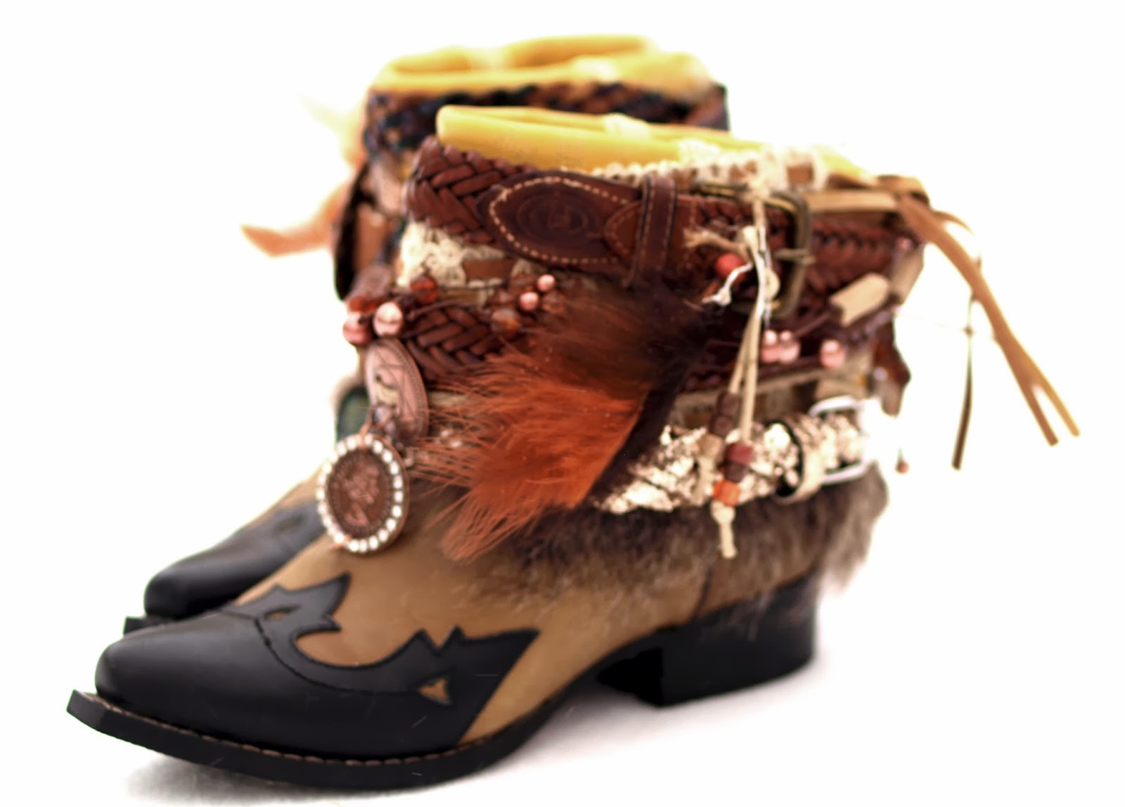 TheLookFactory: more Reworked upcycled boots!!!