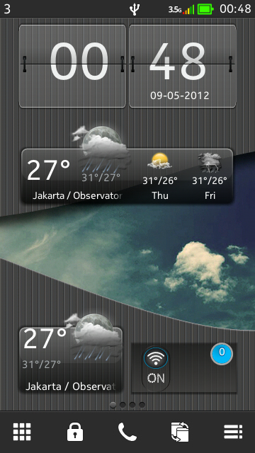 Weather 1.00(138) Nokia 500 | Best Nokia Applications, Games & Themes ...