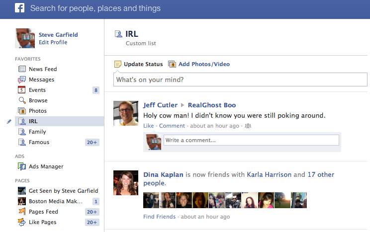 Off On A Tangent: How To See All Updates From Your Facebook Friends ...