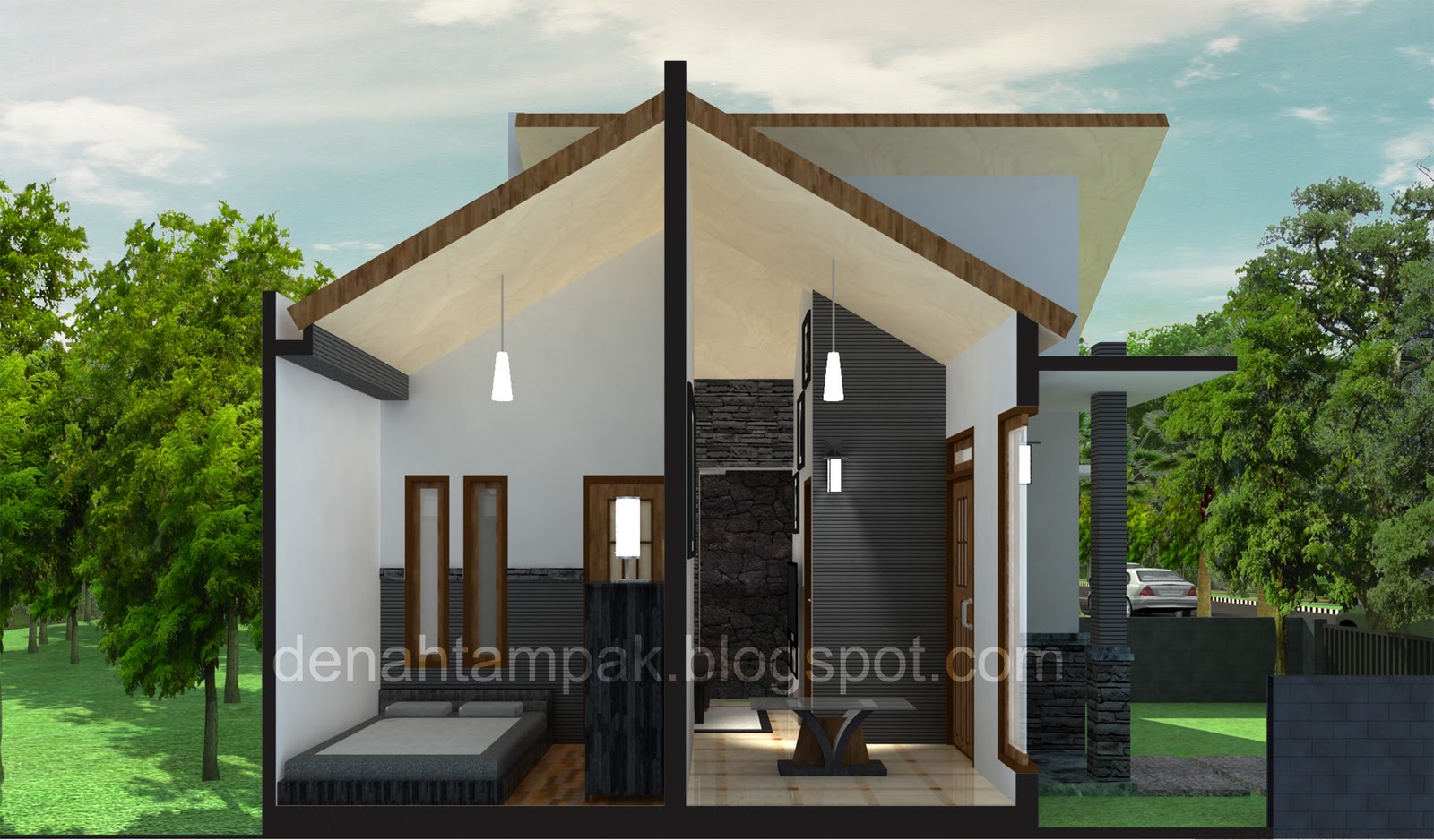 Desain: Rumah Tinggal Kecil (Mini House)