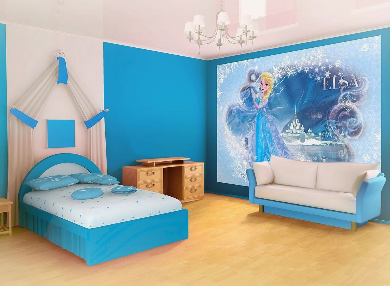 Bedroom Needs: Frozen Theme Bedroom For Your Kid - All Best Bedroom Needs