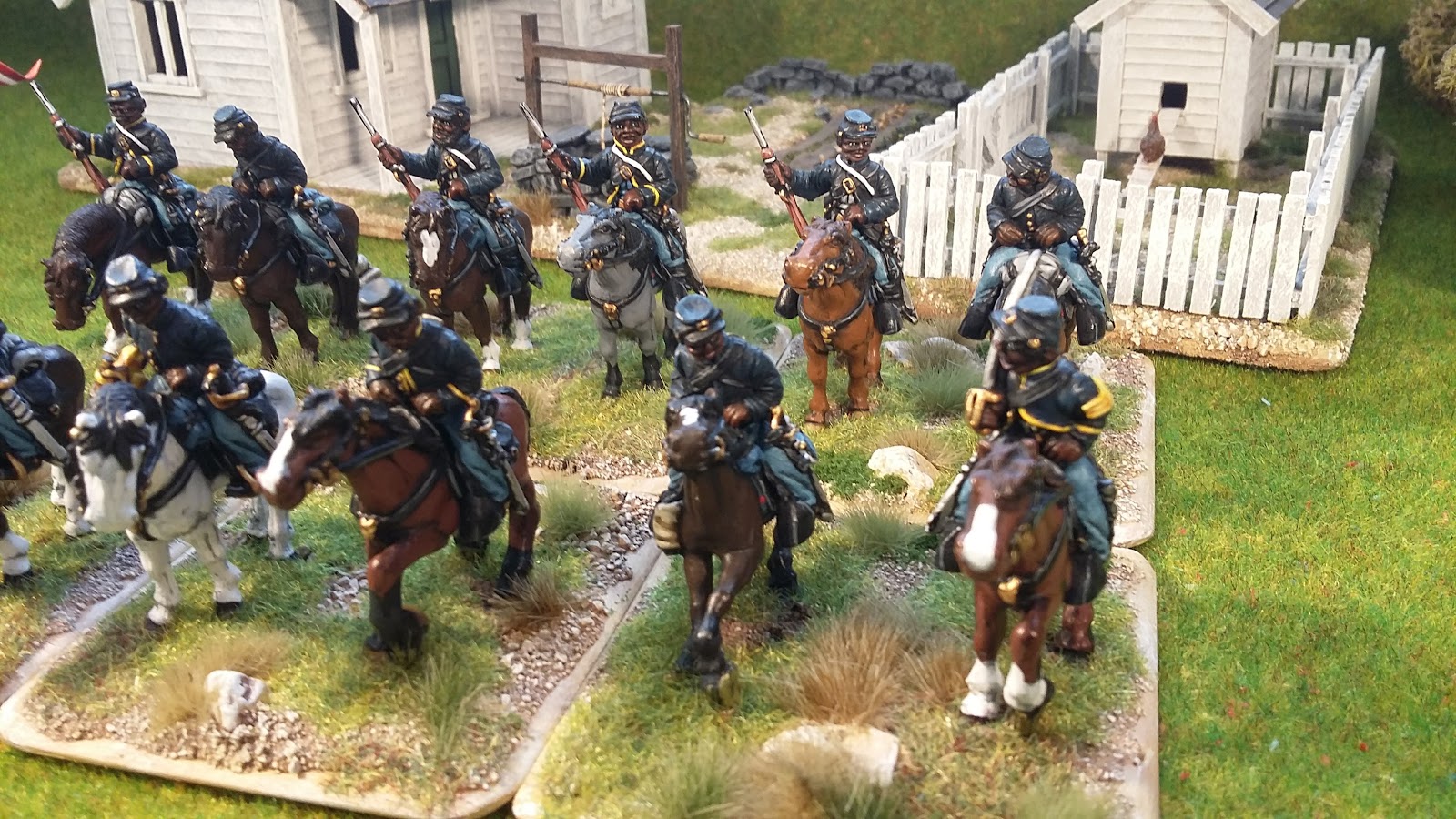 ACCIDENTAL PAINTER: The 5th US coloured cavalry