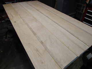 DIY Laminated Hardwood (Maple) Workbench Top Crawls Backward (When Alarmed)