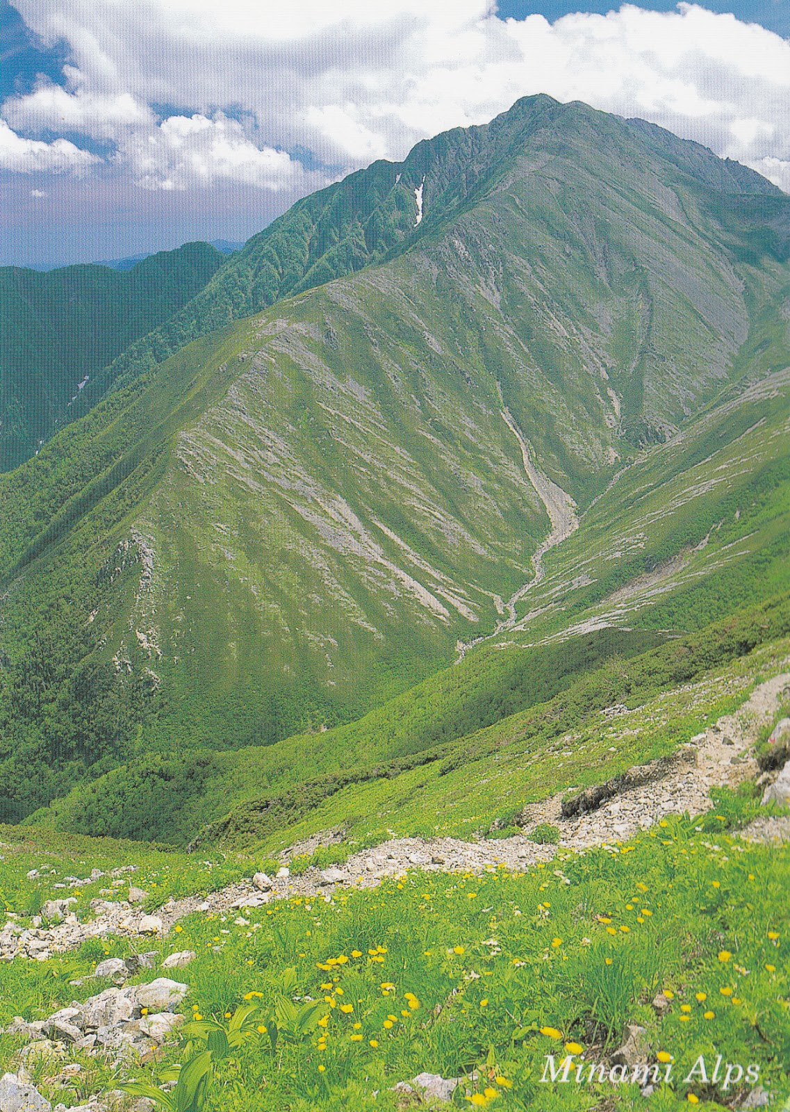 My postcard and stamp week: Japan: Minami Alps National Park