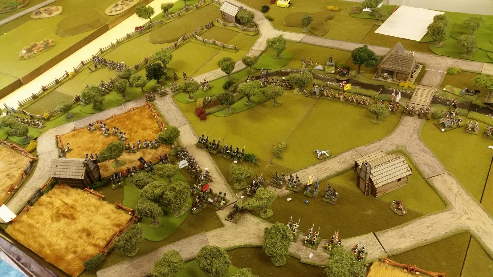 Don't Throw a 1: AWI batrep - The Battle of Freeman's Farm 1777