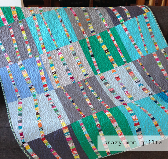 bright birch trees 3-a completed quilt | crazy mom quilts | Bloglovin’