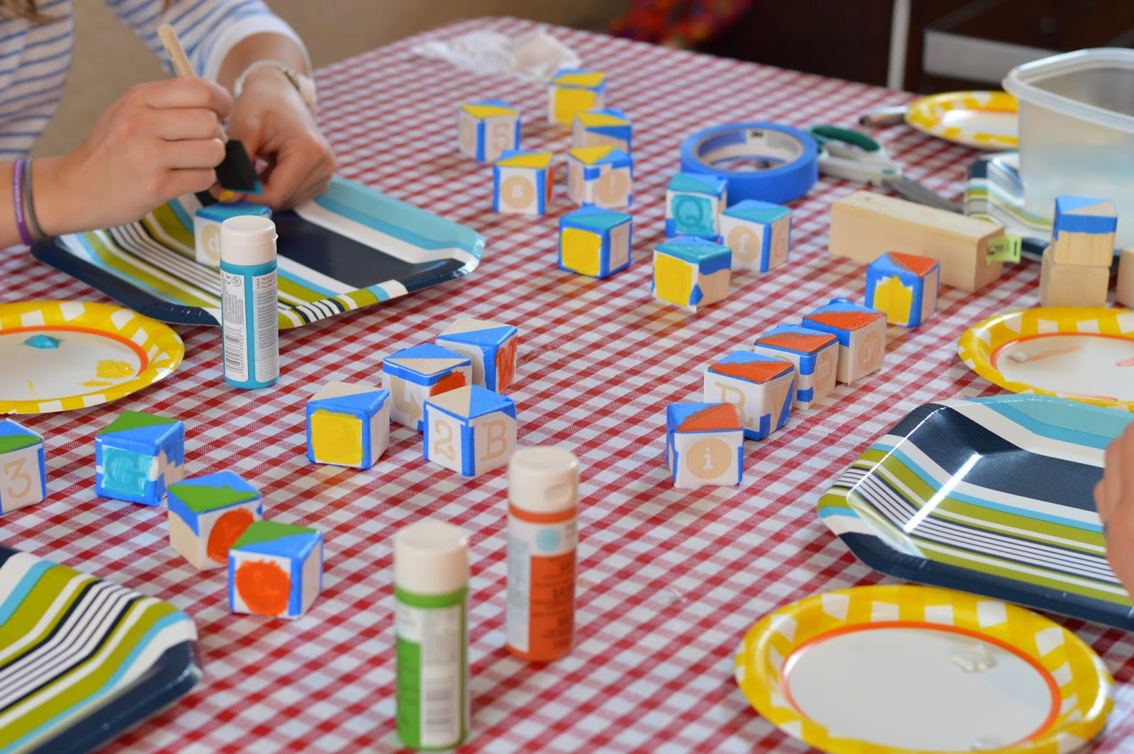 DIY ABC Blocks {Step by Step Tutorial} | elephantandchick