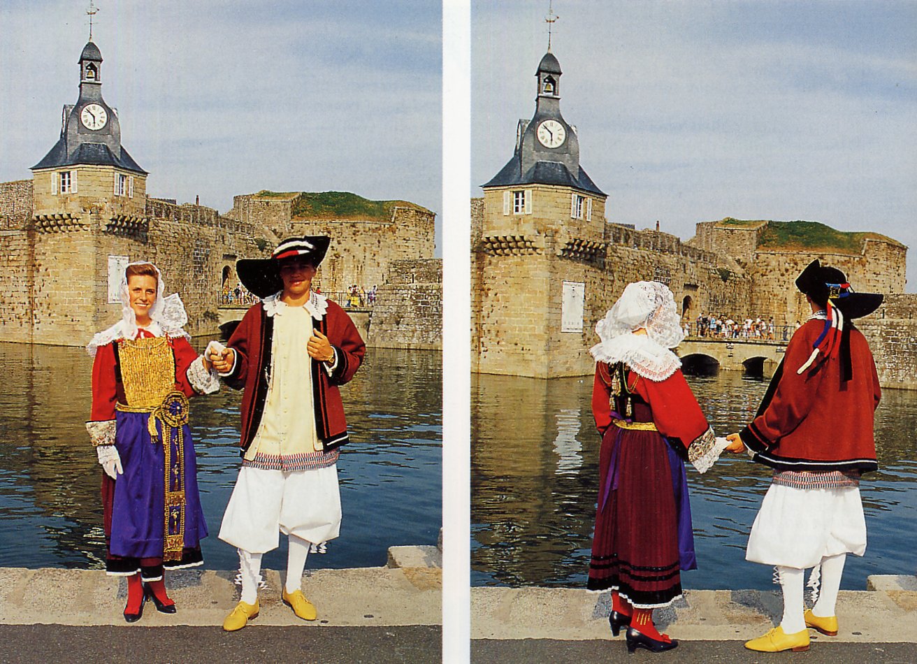 FolkCostume&Embroidery: Overview of the costumes of France, part 1. The ...