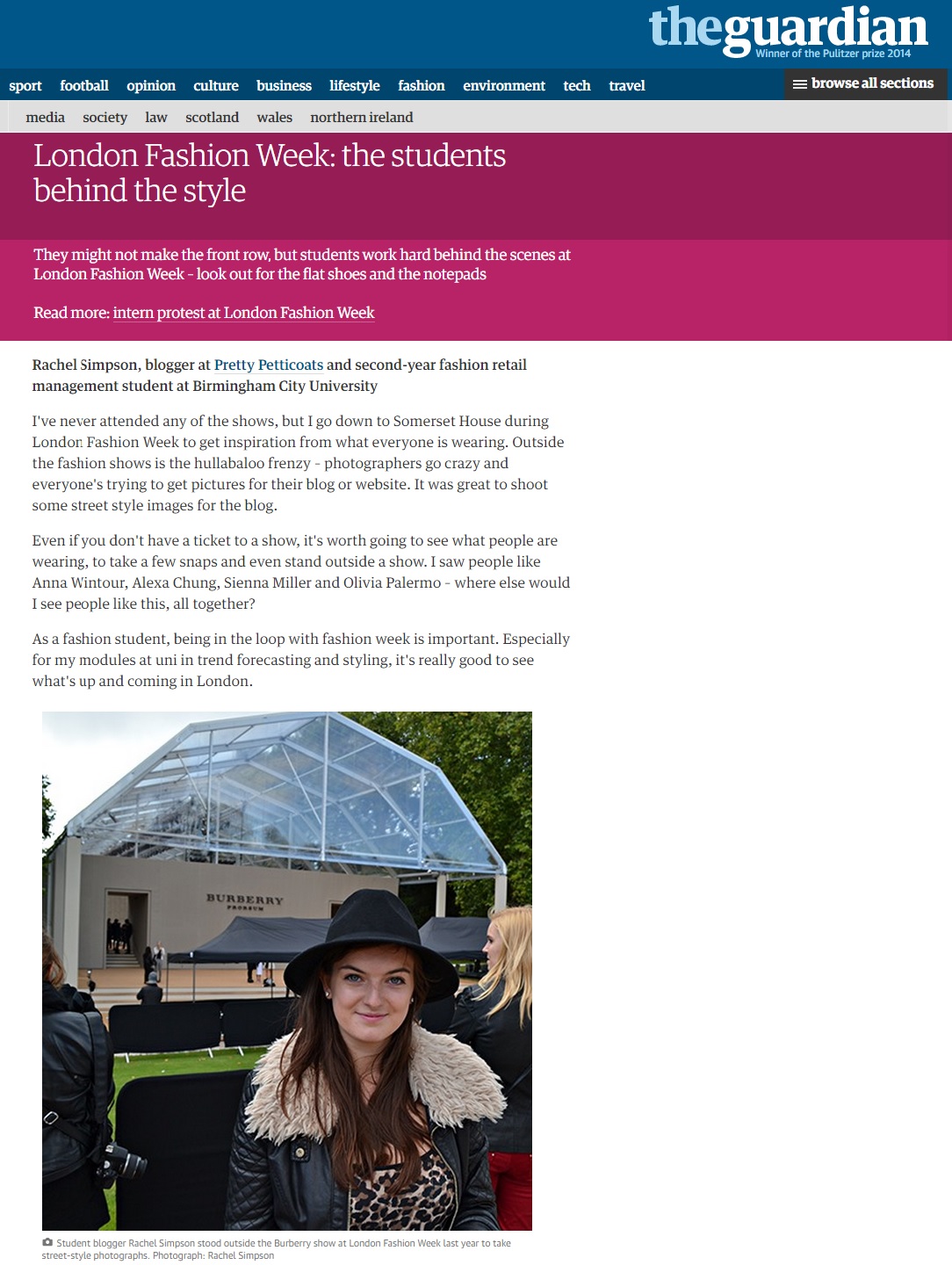 Press & Features - Rachel Nicole