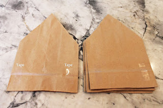 Creative Party Ideas by Cheryl: Brown Paper Bag Star Tutorial