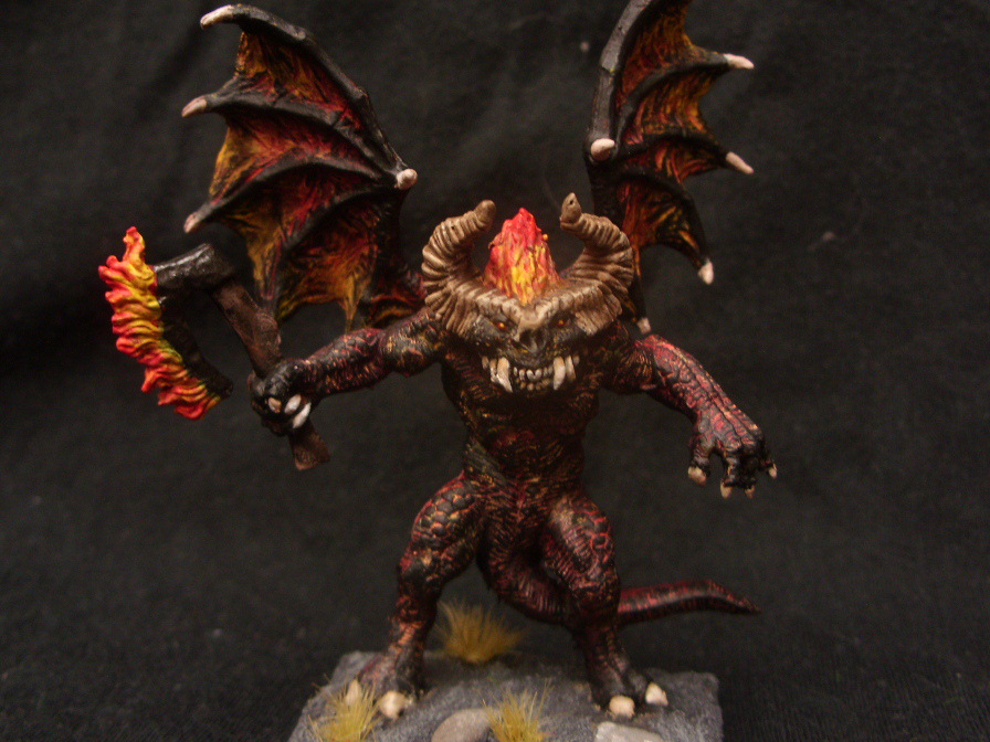 Fire Demons - Balrogs (set 1) | planetFigure | Miniatures