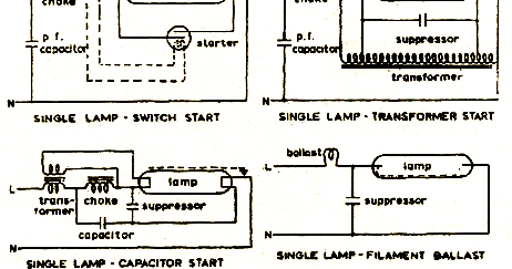 electrical topics: Florescent Lamp Circuits