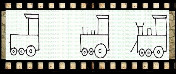 ABC To Drawing: Goods Train