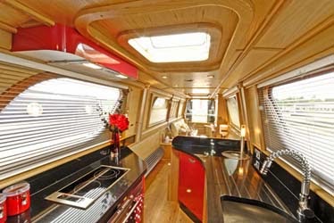 Narrow boats and Idea's for small spaces: Modern narrowboats.