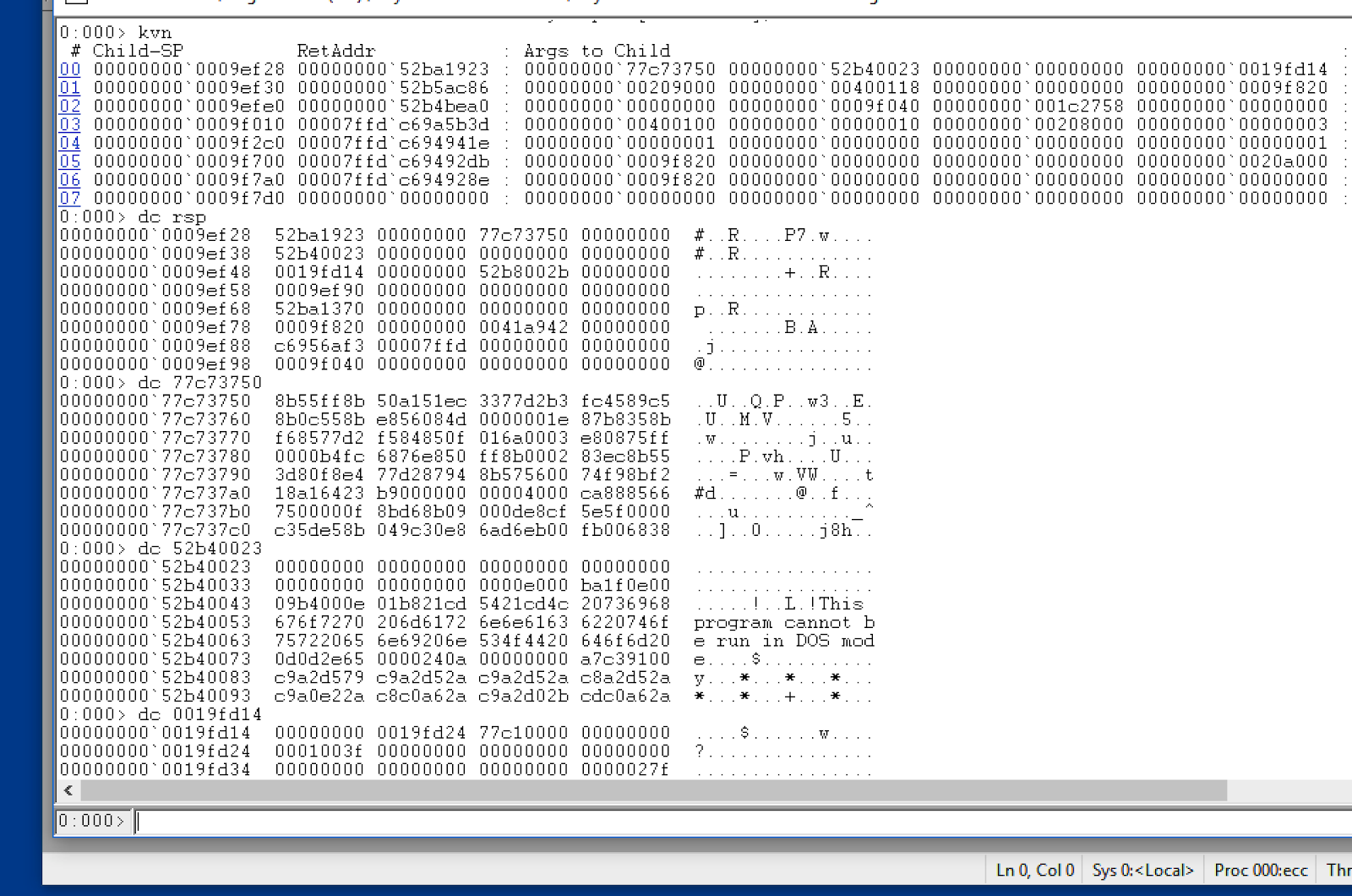 Windows Exploit Development (primer) : Debugging Threads and Analyzing ...