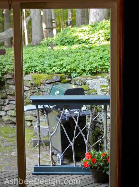 Ashbee Design: Hide That Grill • DIY Grill Screen