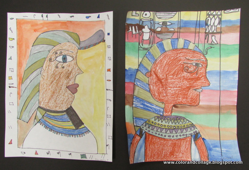 Color, collage, and much more: Ancient Egyptian Portraits made modern