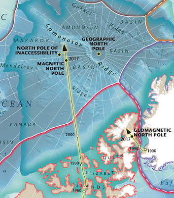 Map of the Week: The Four North Poles