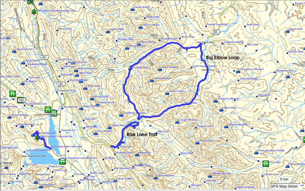 News from Beckyland: Epic Elbow Weekend (Big Elbow Loop & Rae Lake)