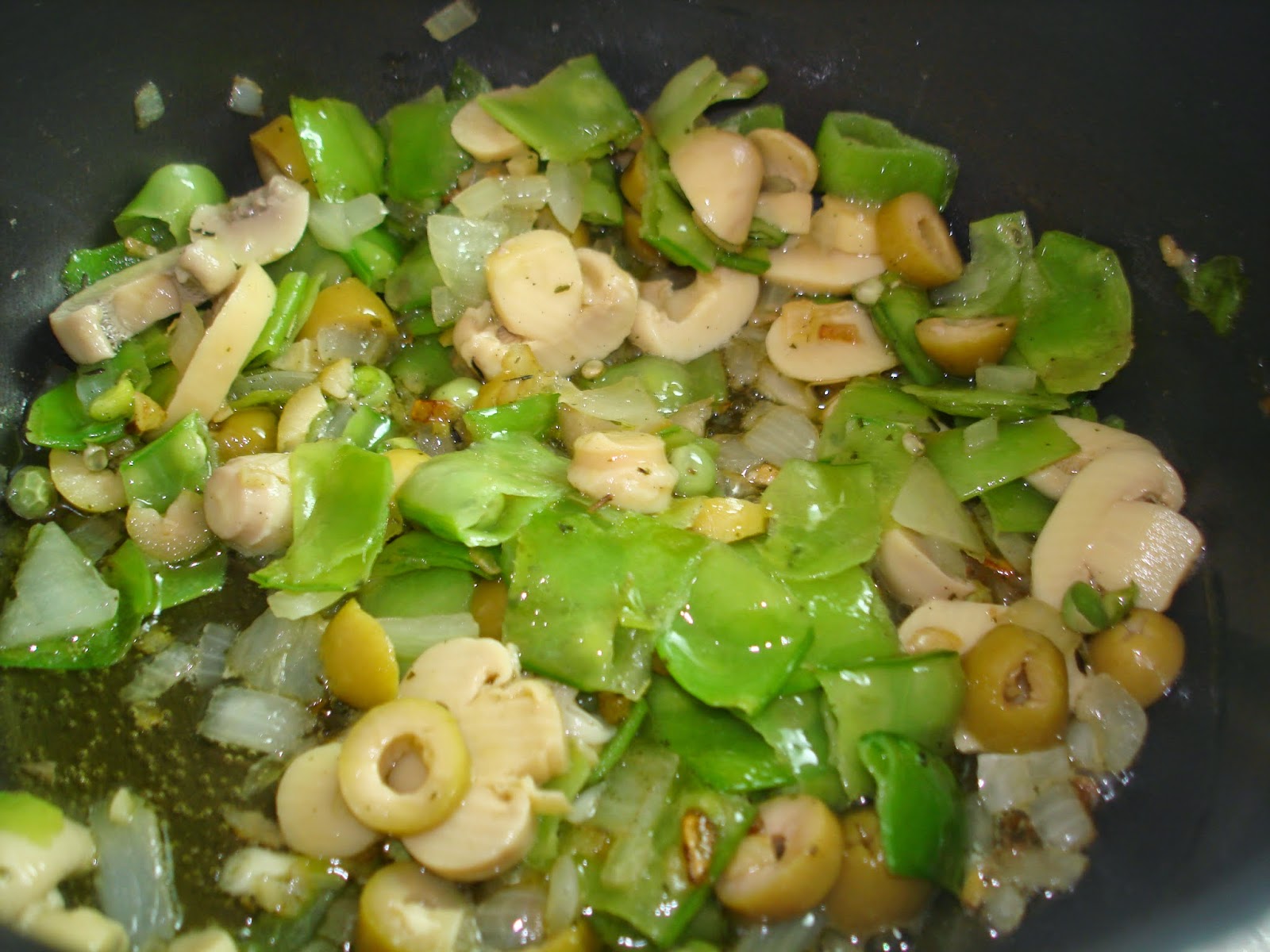 Doce Lar: Salada Refogada - ficou uma delícia e foi fácil de fazer!