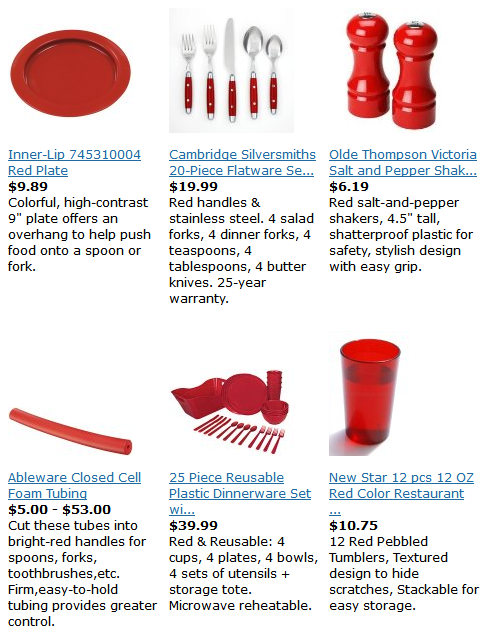 Activities Director: Red Plates for Eating with Dementia