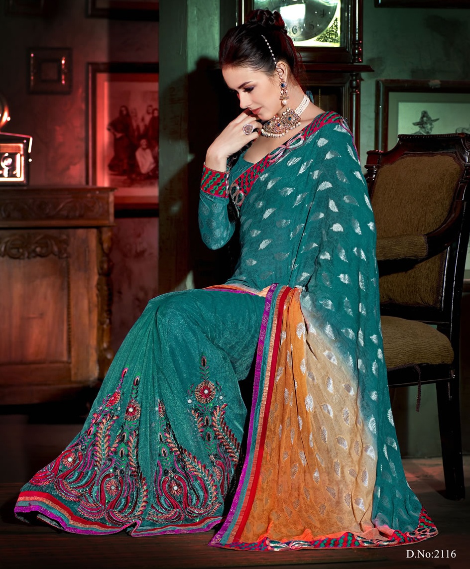 Ruchi Designer Sarees | Colorful Party Wear Spring Saree Collection ...