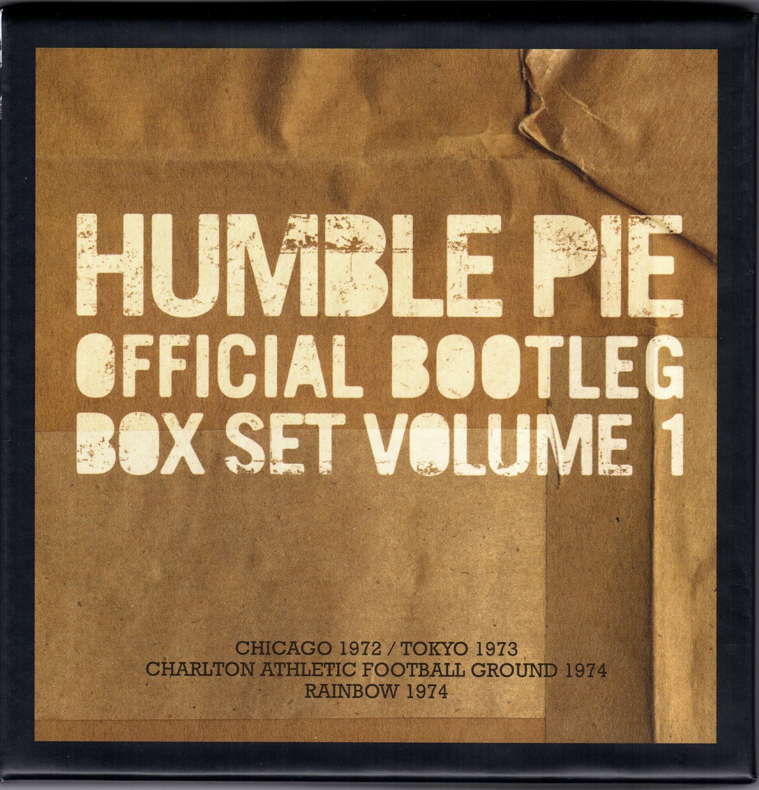 ONLY GOOD SONG: Humble Pie - Official Bootleg Box Set Volume 1