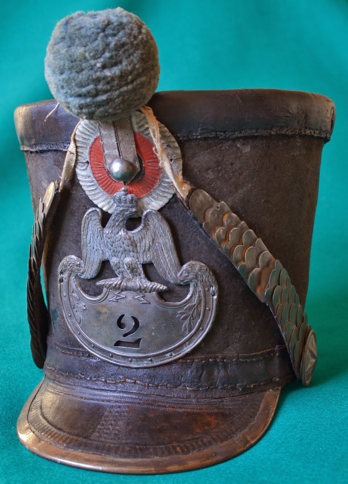 Guerras Napoleónicas: Shako de souss-officier au 2éme. Régiment de ...