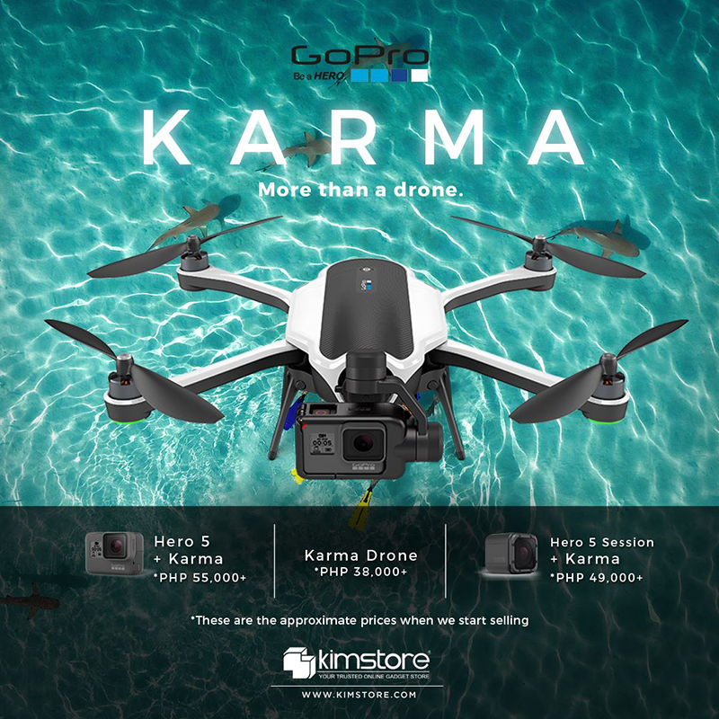 GoPro Karma Pre Order At Kimstore Announced, Starts At 38K Pesos!
