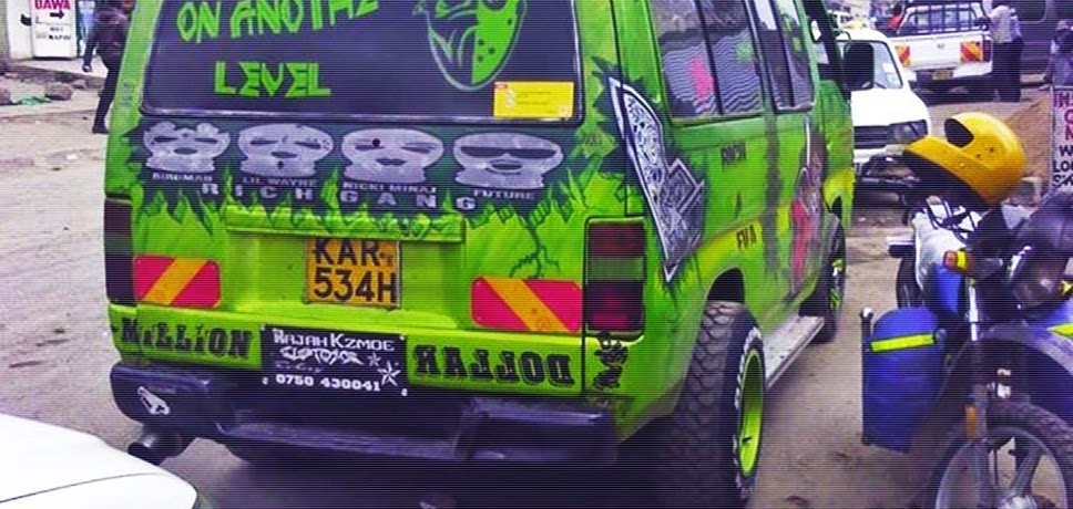 ALL THE NAIROBI MATATUS THAT HAVE SUPER DOPE PAINTINGS AND GRAFFITI'S ...