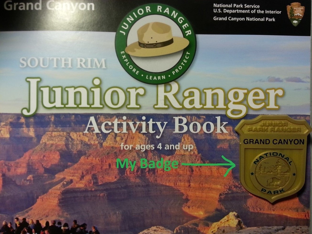 World through Children's Eyes: Grand Canyon Junior Ranger (by William)