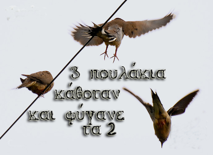 PATRINAKI: ΤΡΕΙΣ ΛΑΛΟΥΝ ΚΑΙ ΔΥΟ......ΧΟΡΕΥΟΥΝ