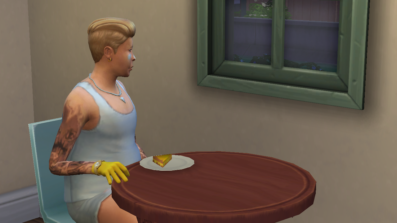 FlameGirlien Simsmaailma: The Sims 4 kokeilu