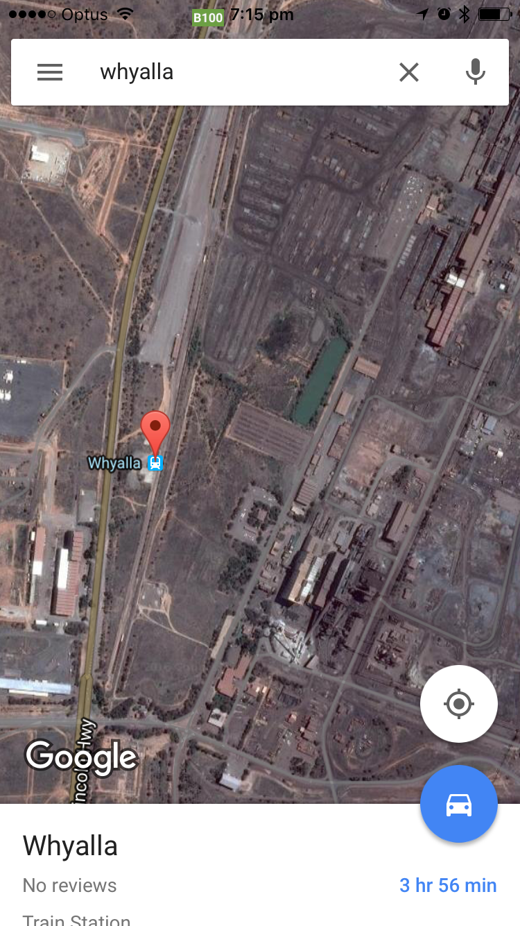 Epsilon's World: Whyalla Railway Station