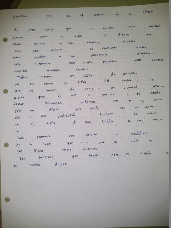 Proyecto 75º Aniversario de la ONCE: noviembre 2013