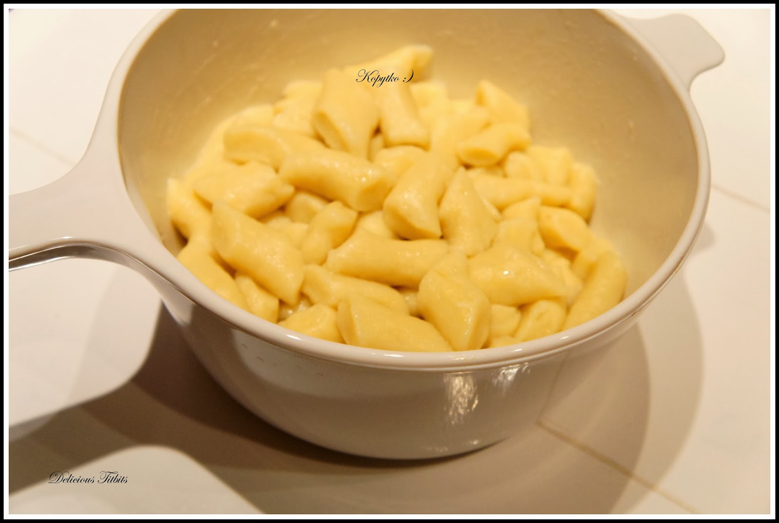 Delicious Titbits: Kopytka