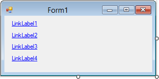 VB.NET: LinkLabel Control
