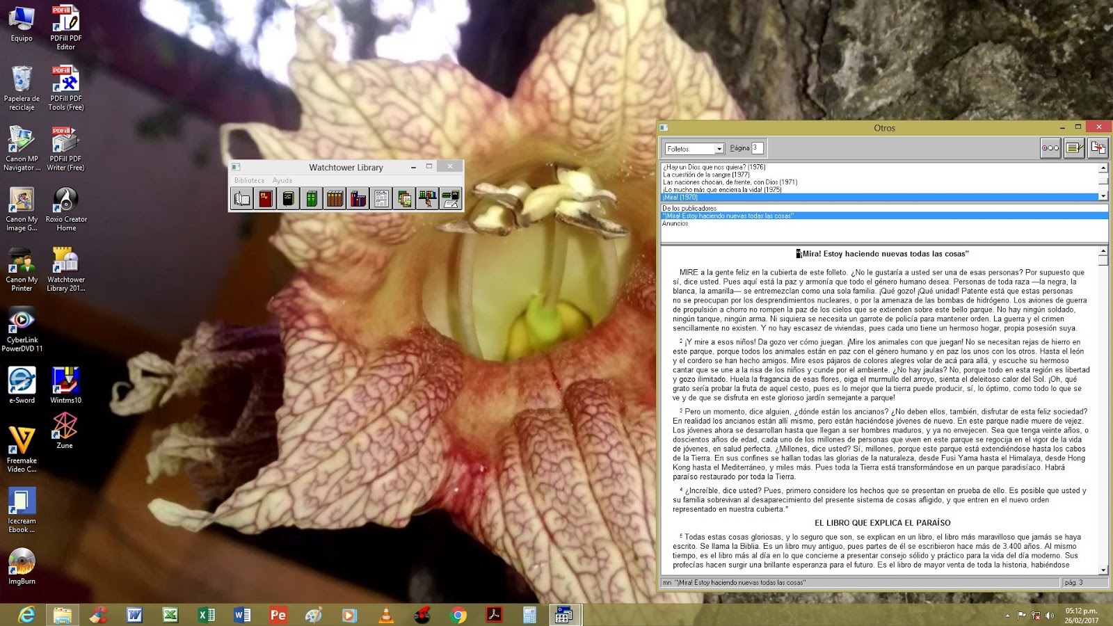 Reiniciar... el espejismo de JW.ORG: Watchtower Library 2015 Español