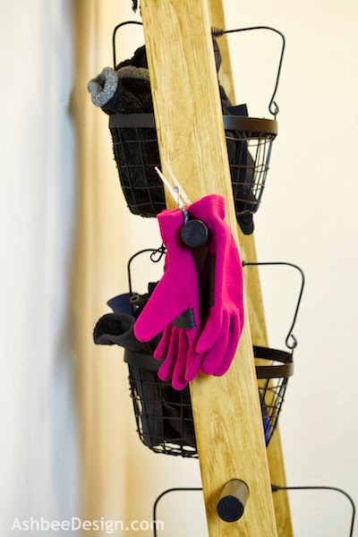 Ashbee Design: Mitten Dilemma - Solved! A Creative Storage Solution