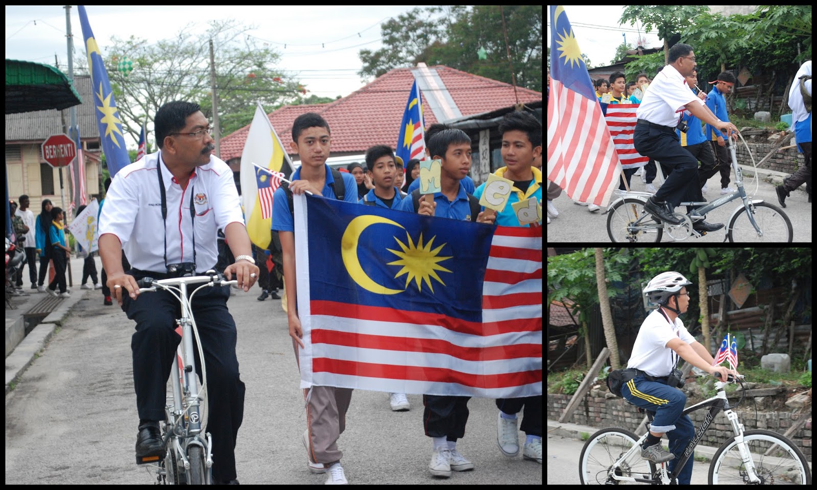 SMK RAJA SHAHRIMAN: SAMBUTAN PERARAKAN KEMERDEKAAN ( KEMBARA MERDEKA ...