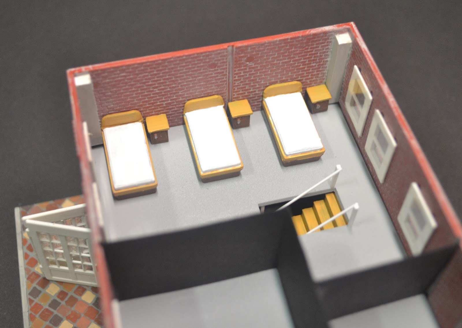 Nirvana Valley Model Railroad: Fire Station, HO Scale Model with 3d ...