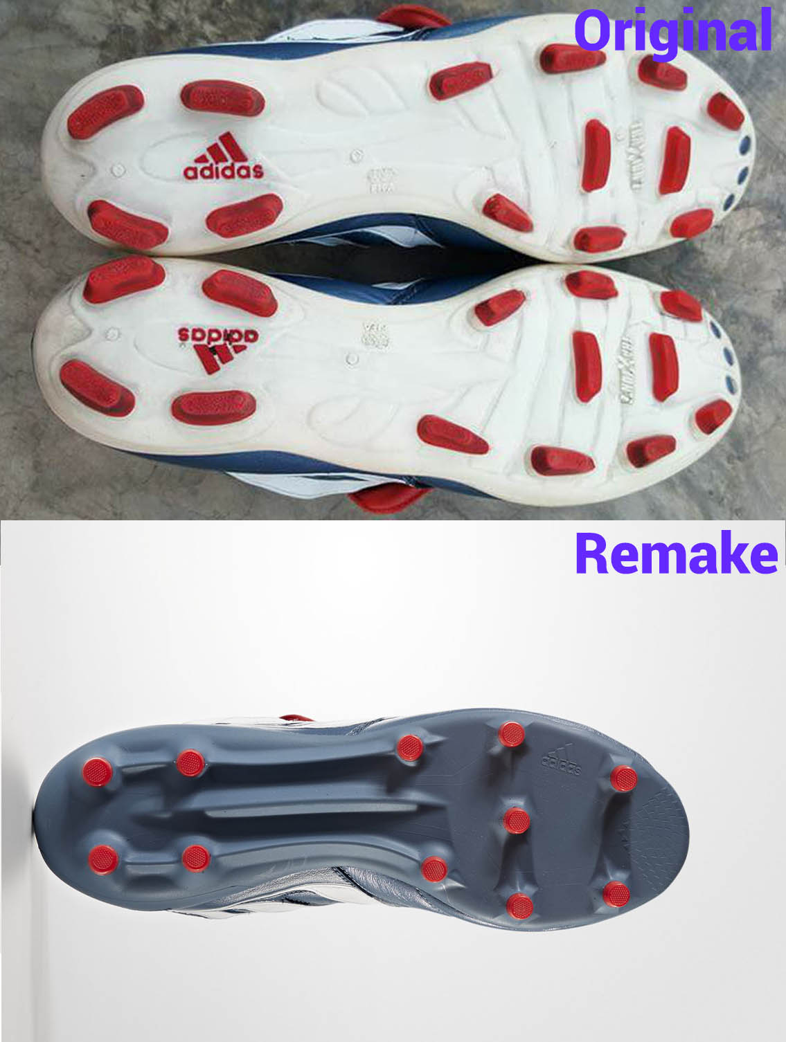 Adidas Predator Precision - 2017 Remake vs 2000 Original - Footy Headlines