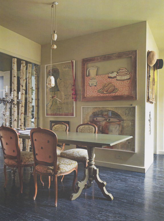 LET'S STAY: Birch Poles & Branches in interiors : Green Decor & Design