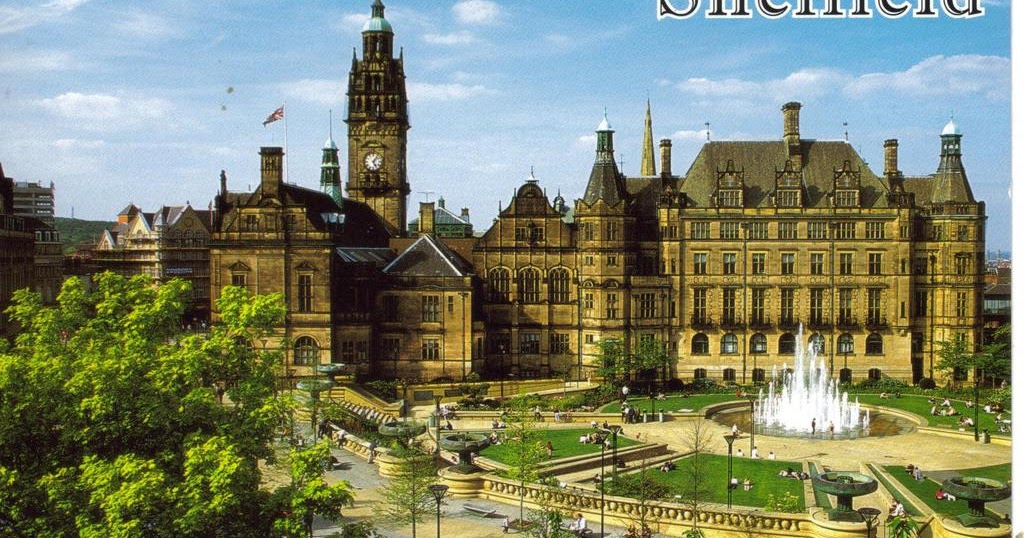 My World of Postcards and Travels : Sheffield, England