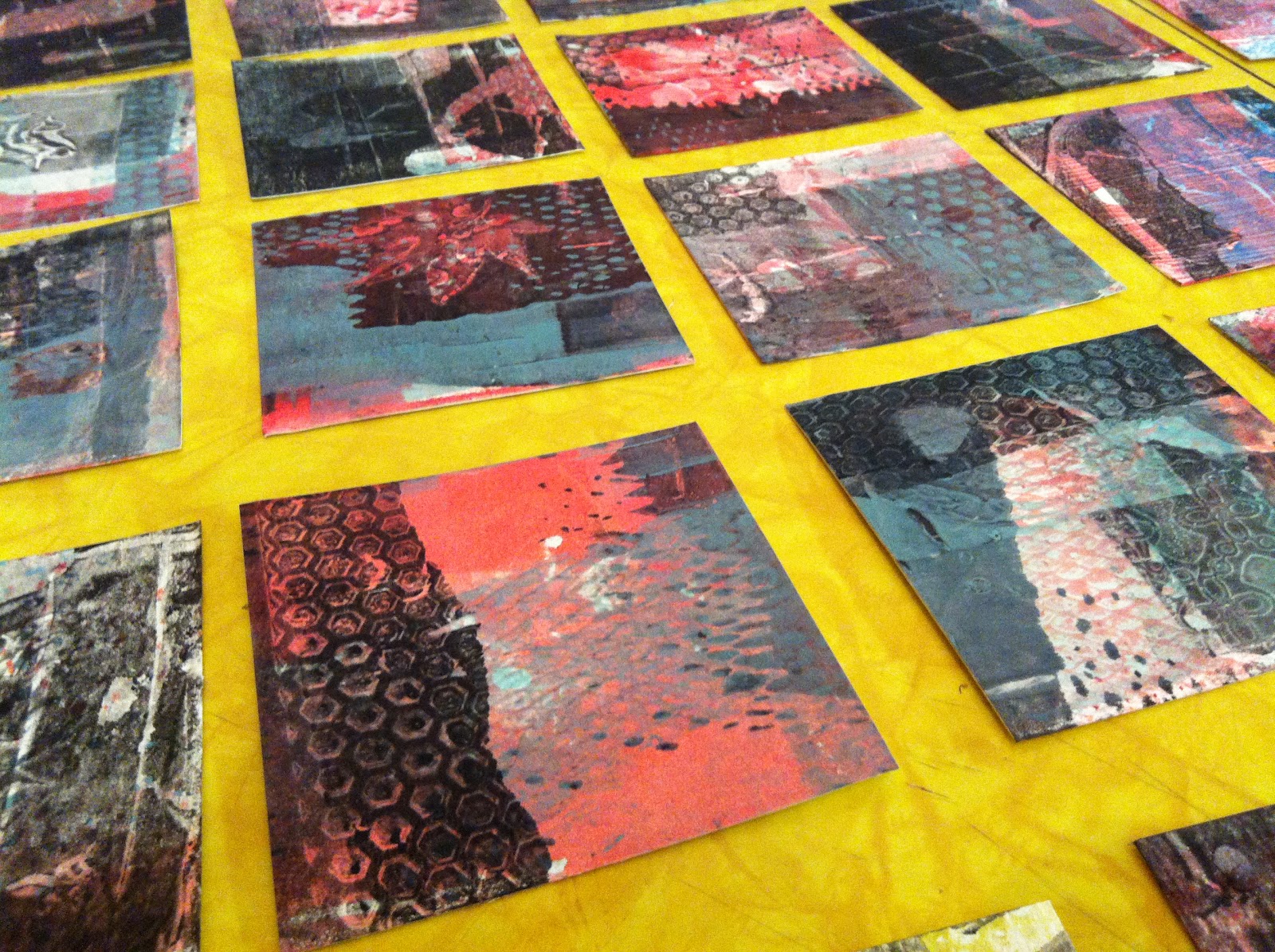Paper Musings: Collagraph Printing