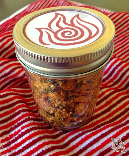 Fiction-Food Café: Flaming Fire Flakes from "Avatar: The Last Airbender"