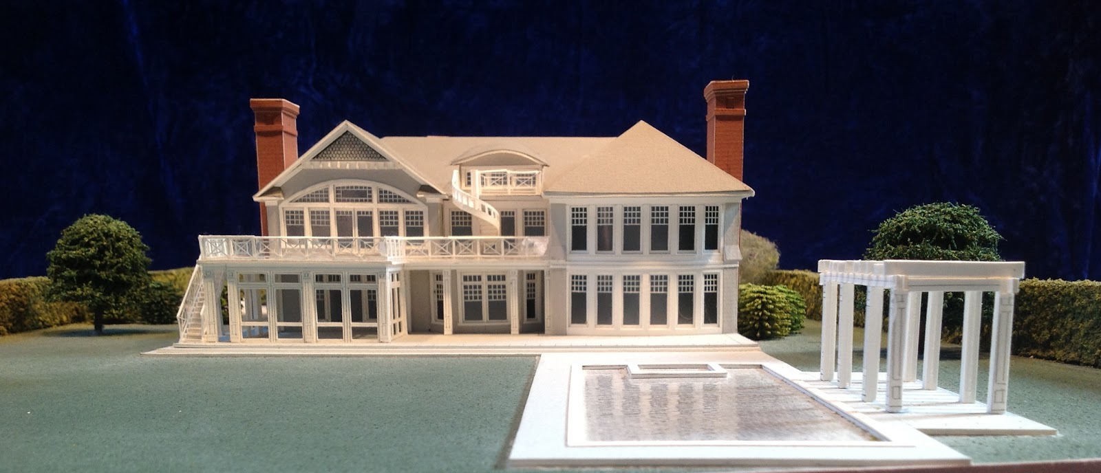 Architectural House Models of Houses in the Hamptons, Long Island's ...